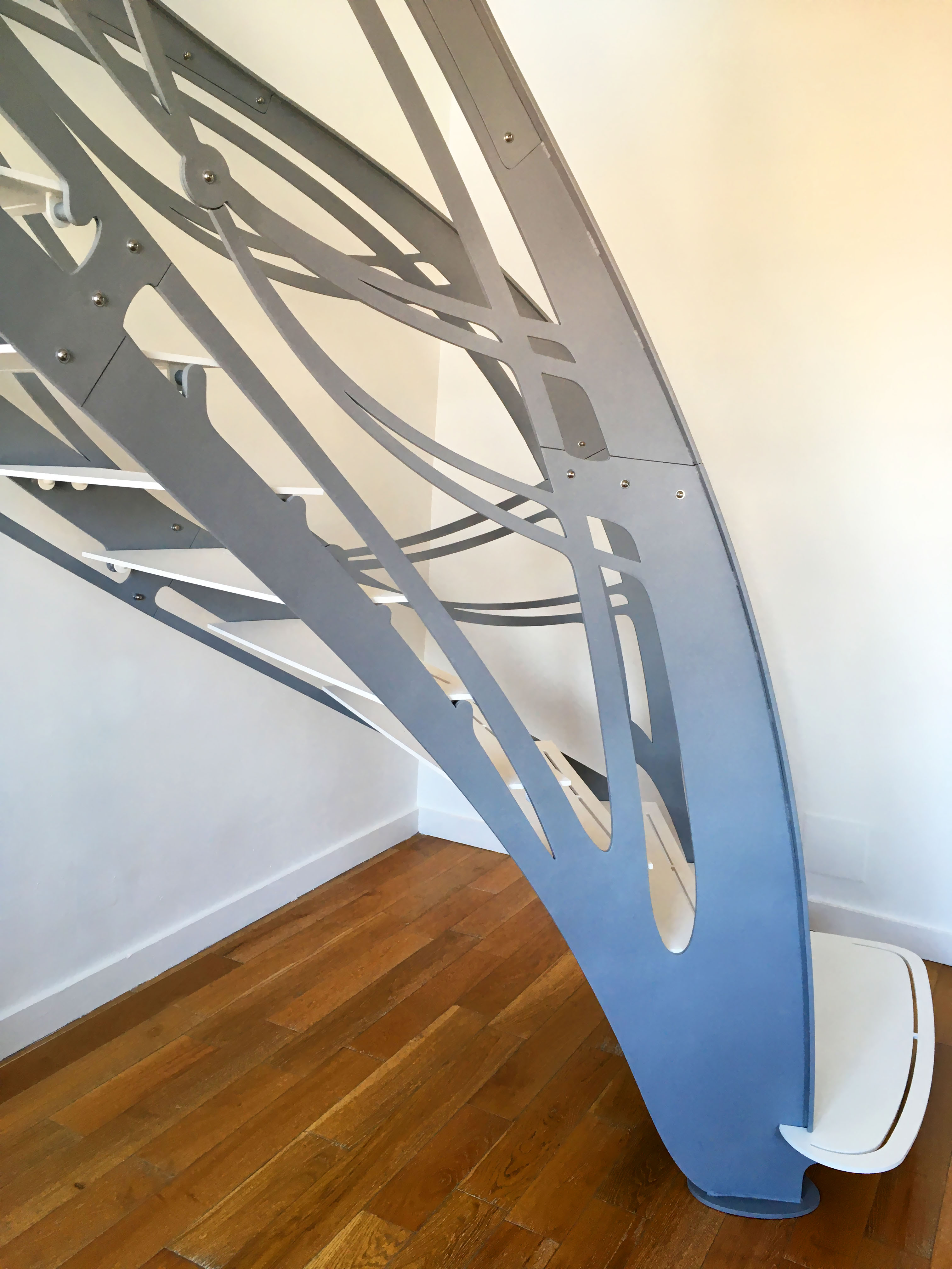 Escalier design de type « Mozart – La Stylique Paris | «La Stylique ...